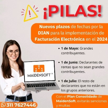 Maidensoft – Software de Facturación e Inventario